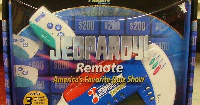 Jeopardy! Remote | Board Game | BoardGameGeek