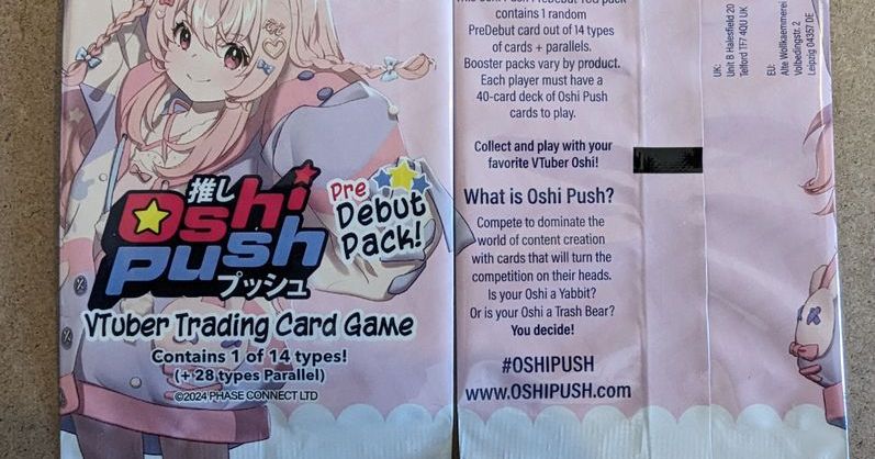Oshi Push: Pre Debut Pack | Board Game | BoardGameGeek