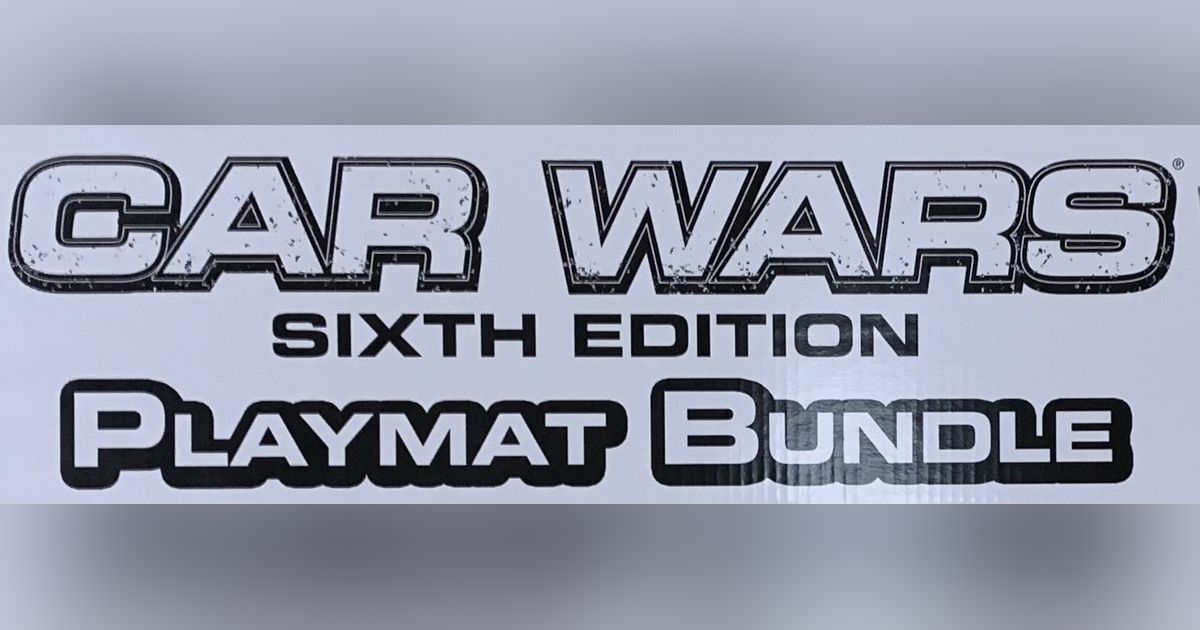 Car Wars (Sixth Edition): Playmat Bundle | Board Game | BoardGameGeek
