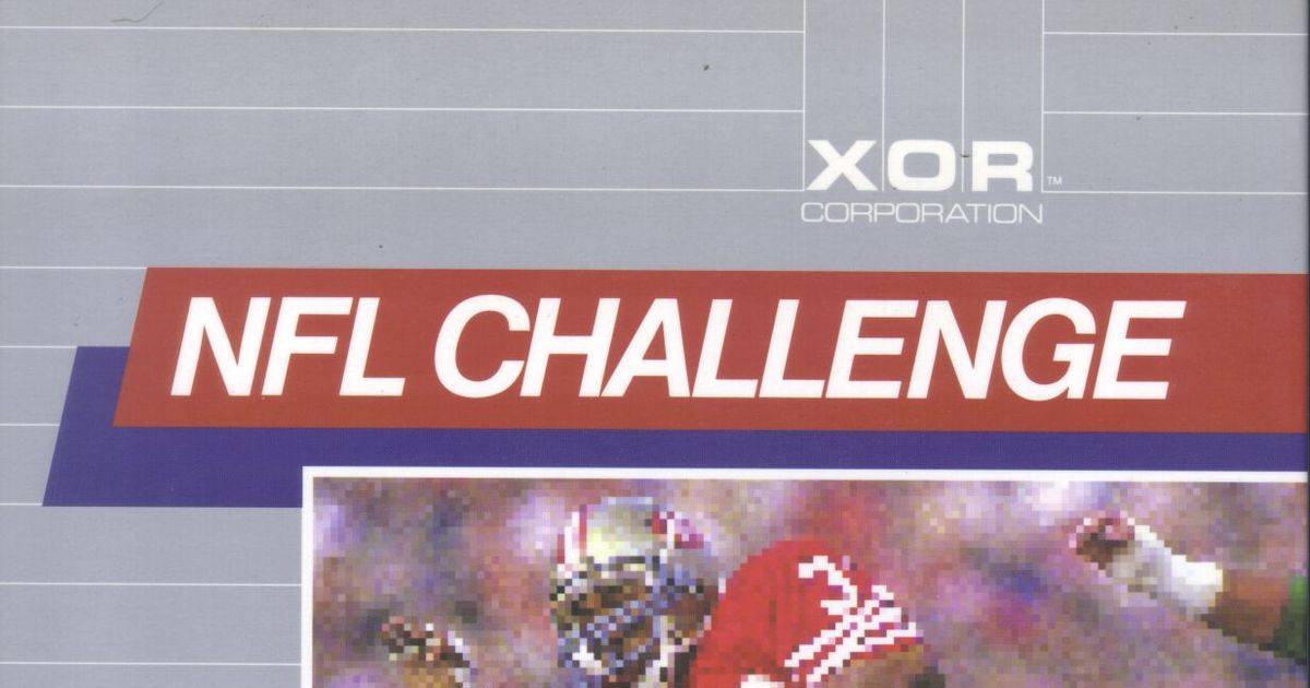NFL Challenge | Video Game | VideoGameGeek