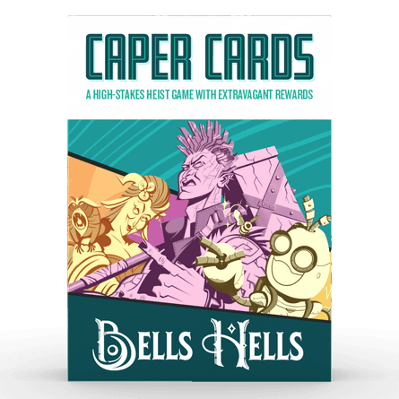 Small Box Game Jacket - Caper Cards: Bells Hells | Caper Cards: Bells Hells