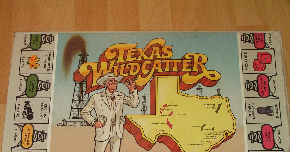 Texas Wildcatter | Board Game | BoardGameGeek