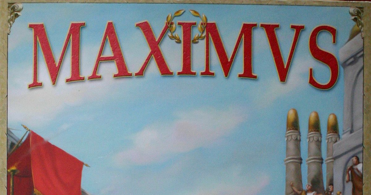 Maximus | Board Game | BoardGameGeek