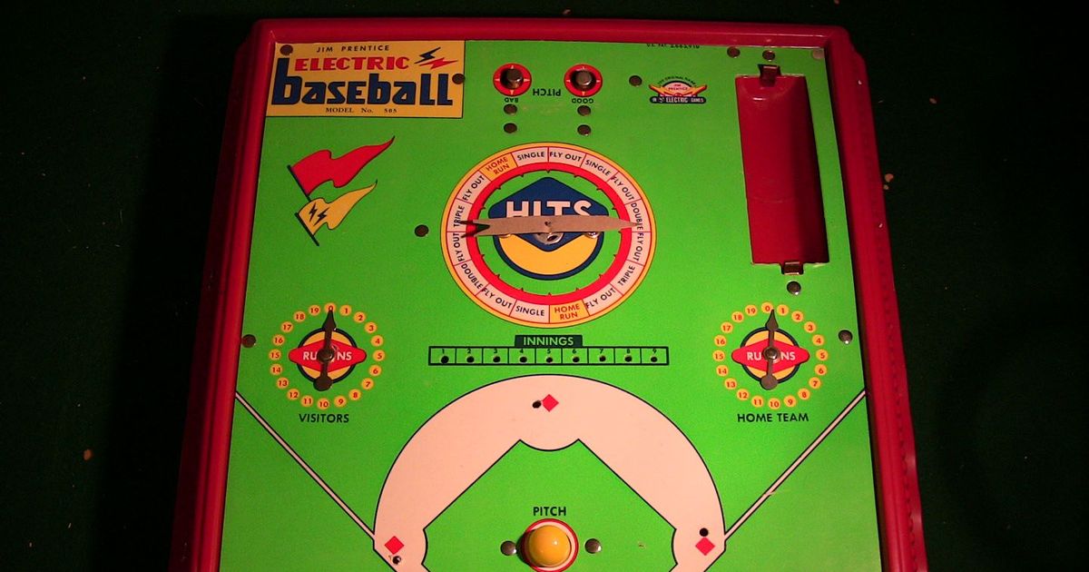 Jim Prentice Electric Baseball Model 505 | Board Game | BoardGameGeek
