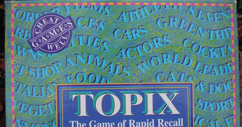 Topix | Board Game | BoardGameGeek