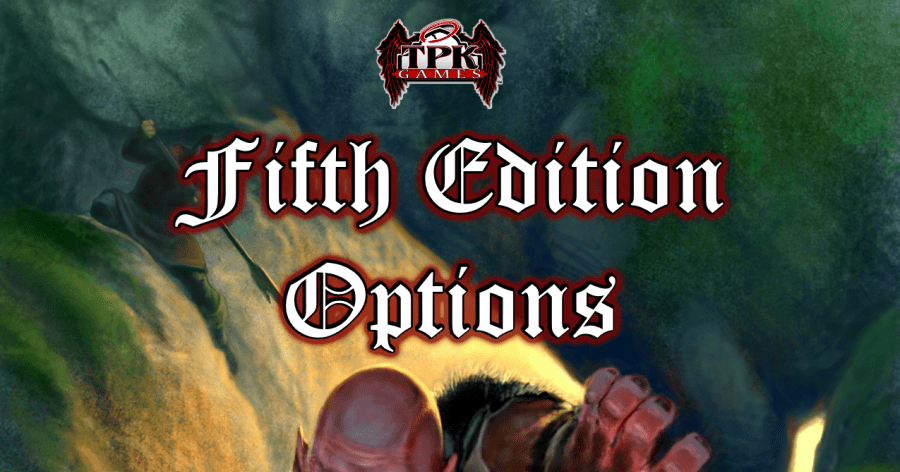 Fifth Edition Options | RPG Item | RPGGeek