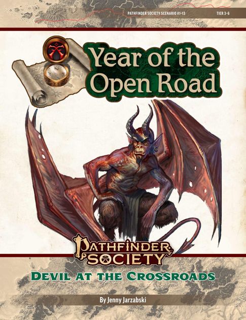 Pathfinder 2 Society Scenario 1-13: Devil at the Crossroads | RPG Item ...