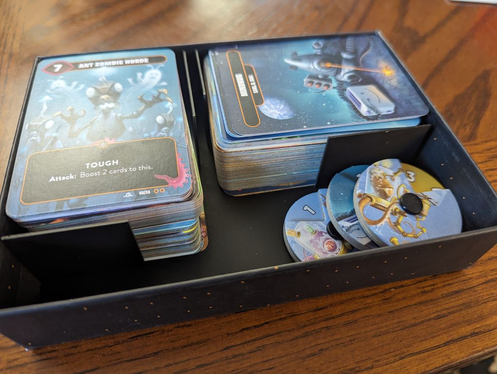 Minimalist 3d printable insert for all Mindbug cards | Mindbug: First Contact