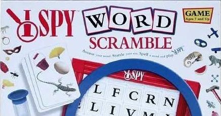 I Spy "Word Scramble" Game | Board Game | BoardGameGeek
