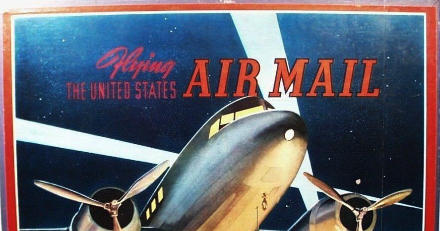 The United States Air Mail Game | Board Game | BoardGameGeek