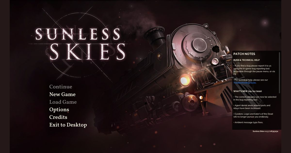 Sunless Skies | Video Game | VideoGameGeek