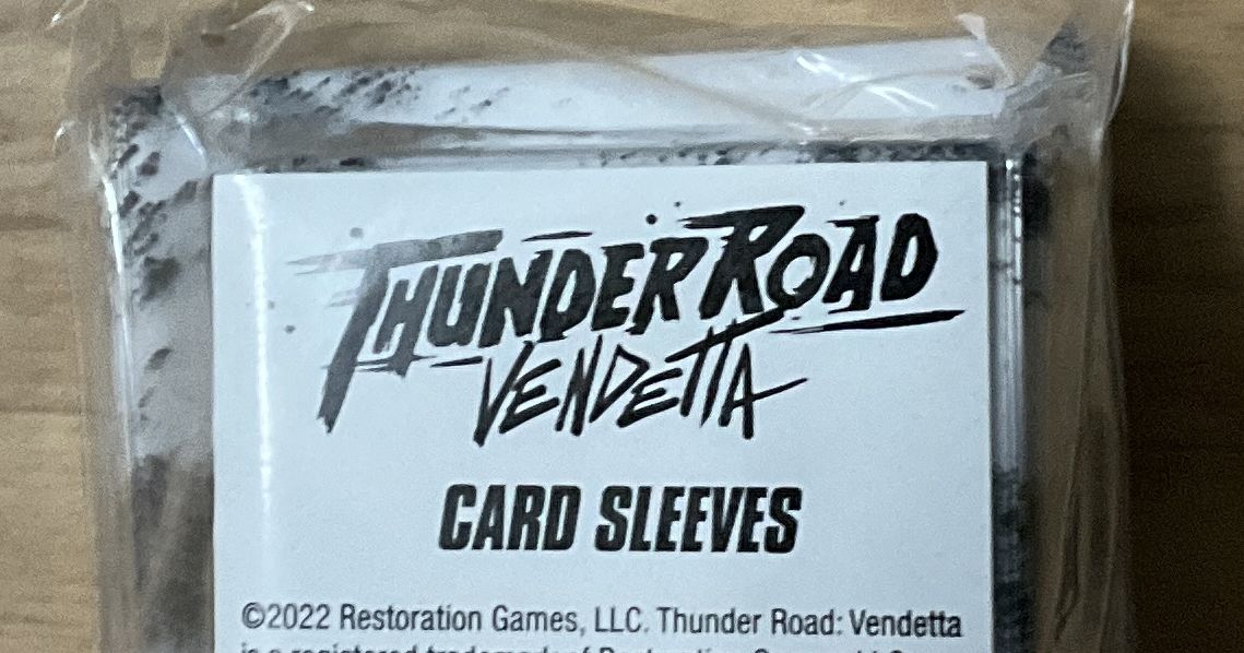 Thunder Road: Vendetta – Sleeves | Board Game Accessory | BoardGameGeek