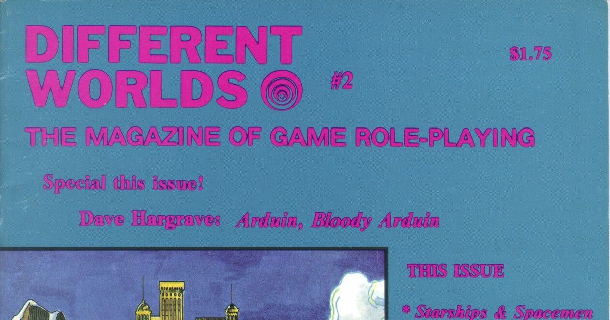 Different Worlds (Issue 2 - 1979) | Issue | RPGGeek