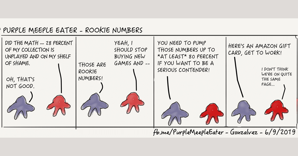 Rookie Numbers | Mostly Harmless | BoardGameGeek