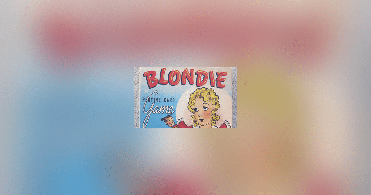Blondie Playing Card Game | Board Game | BoardGameGeek