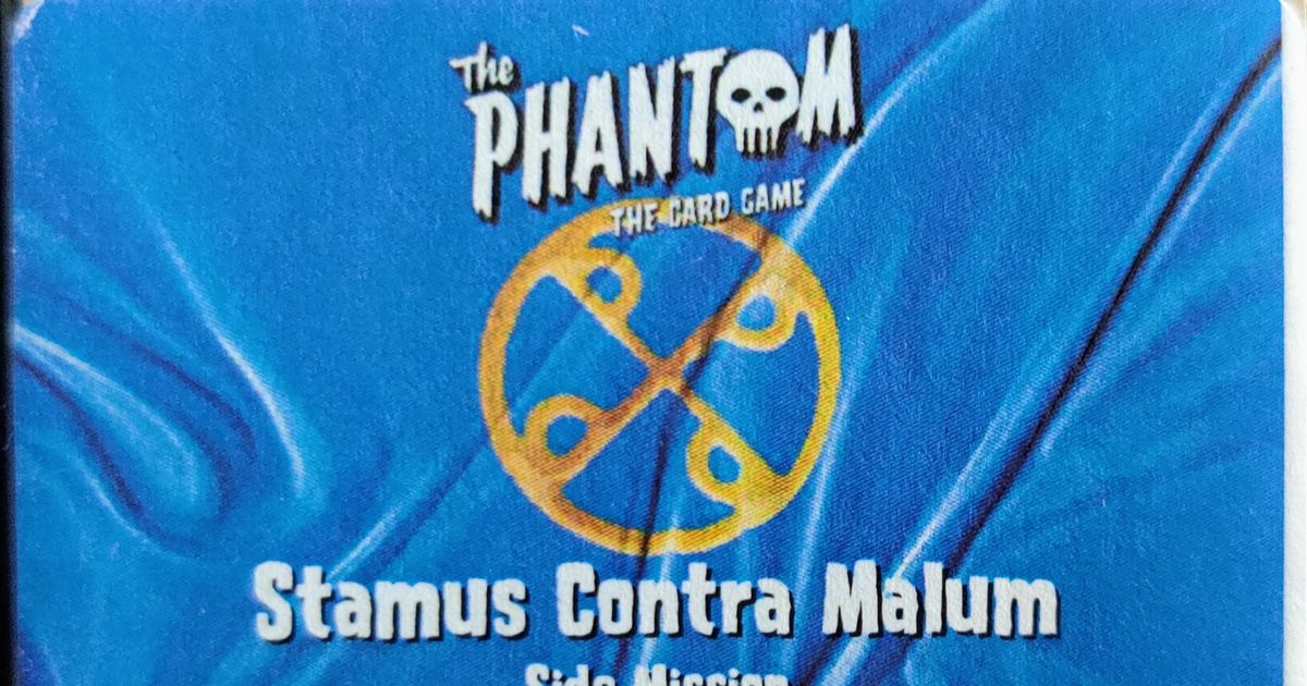 The Phantom: The Card Game – Stamus Contra Malum | Board Game ...