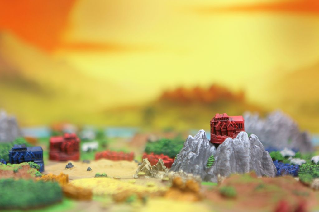 Photo Impression of .... Catan 3D with Seafarers + Cities & Knights ...