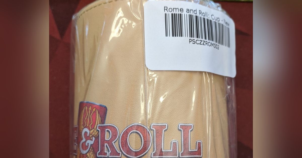 Rome & Roll: Dice Cup | Board Game Accessory | BoardGameGeek