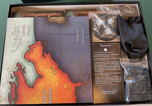 A storage solution involving the original box and 550 count card boxes ...