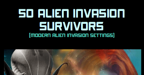 50 Alien Invasion Survivors | RPG Item | RPGGeek