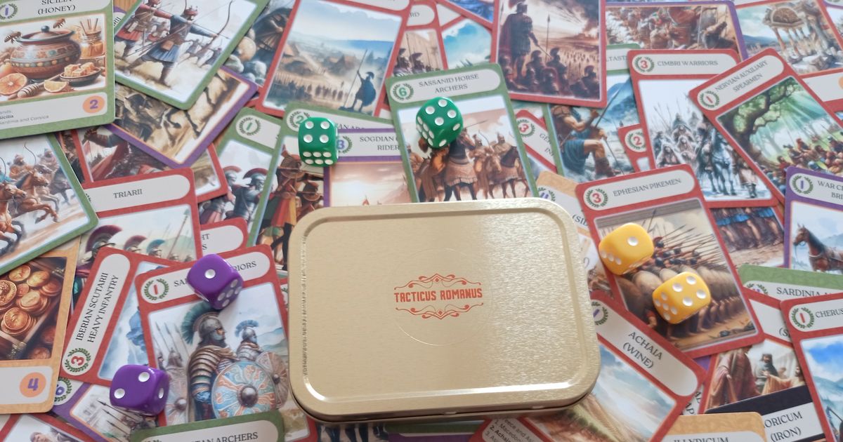Tacticus Romanus | Board Game | BoardGameGeek