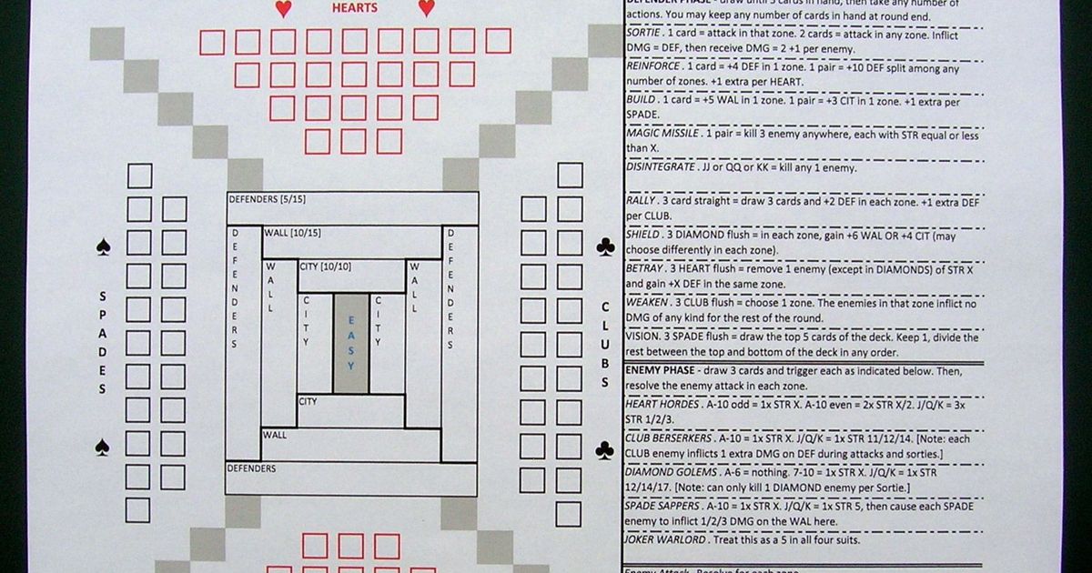Deck Siege | Board Game | BoardGameGeek