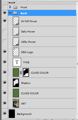 Power Card Template - Accurate PSD v2.0 | Dungeons & Dragons: Wrath of ...
