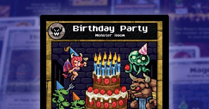 Boss Monster: Birthday Party Promo Card | Board Game | BoardGameGeek
