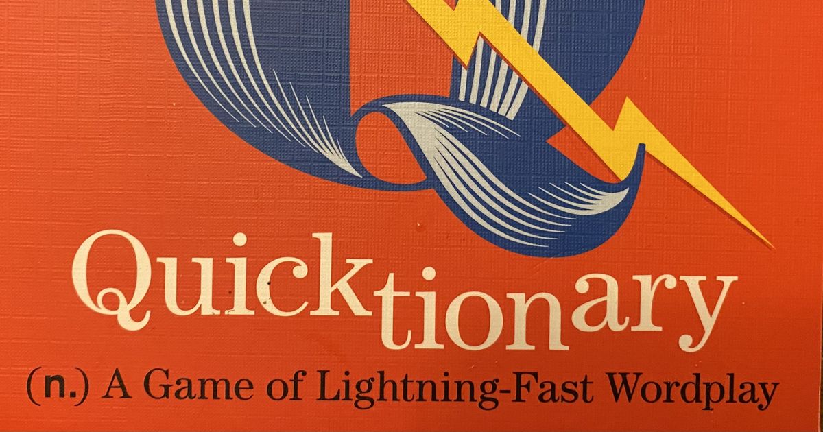 Quicktionary | Board Game | BoardGameGeek