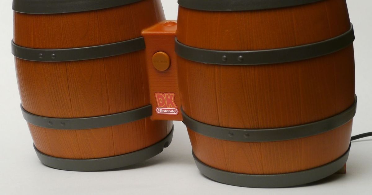 DK Bongos | Video Game Hardware | VideoGameGeek
