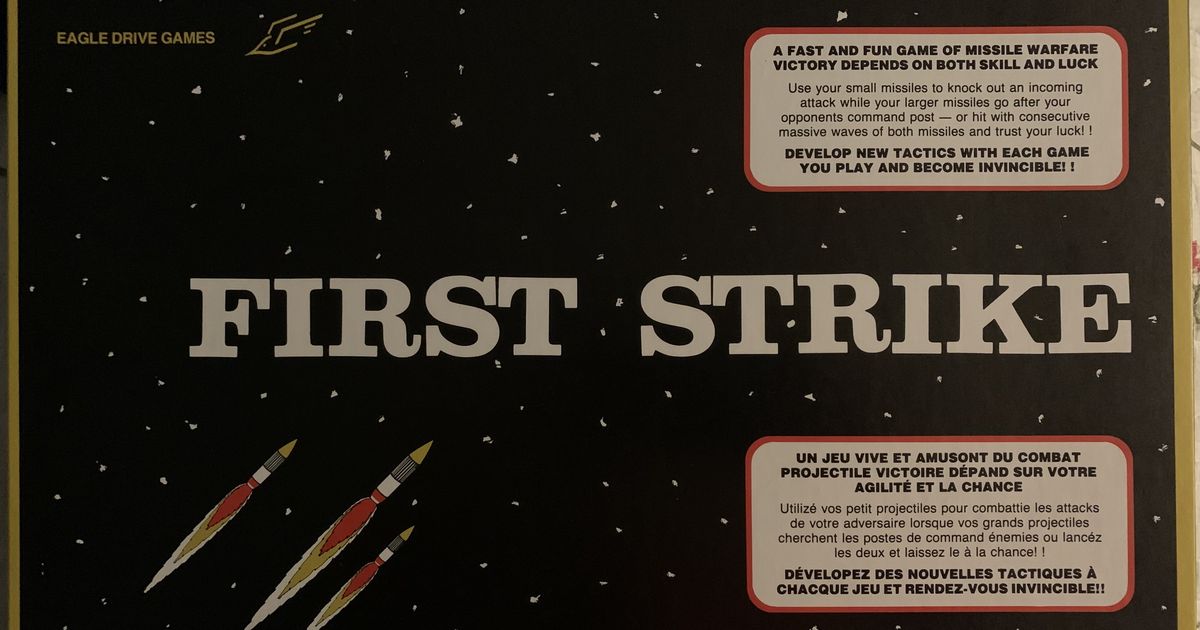 First Strike | Board Game | BoardGameGeek