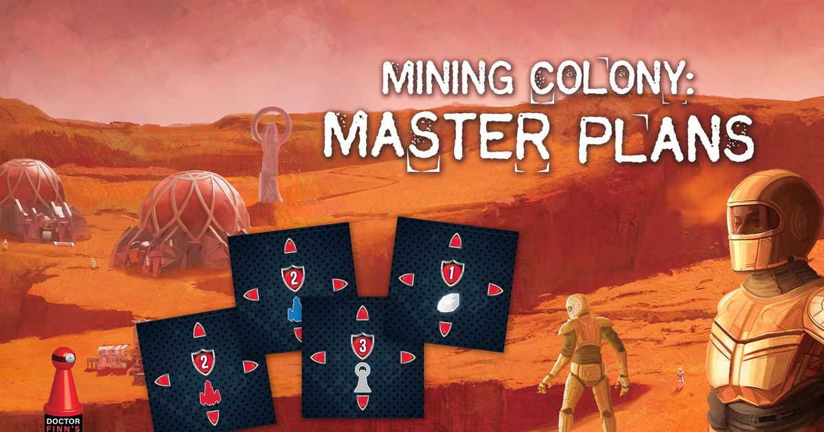 Mining Colony: Master Plans | Board Game | BoardGameGeek