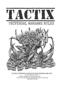 TACTIX: Universal Wargame Rules | Board Game | BoardGameGeek