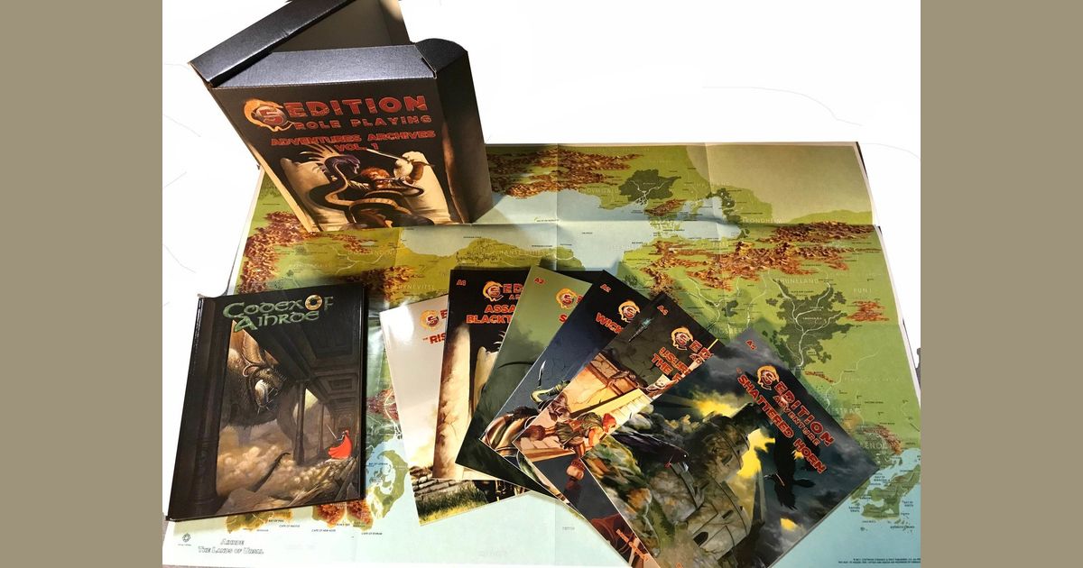 5th Edition Role Playing Adventures Archives, Vol. 1 | RPG Item | RPGGeek