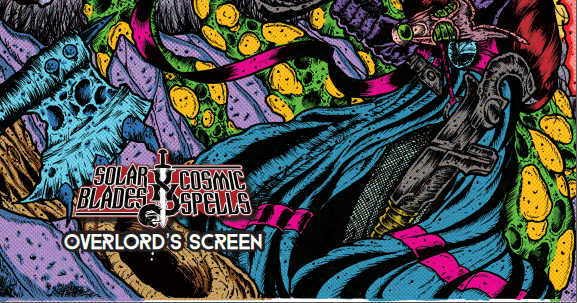 Solar Blades & Cosmic Spells Overlord Screen | RPG Item | RPGGeek