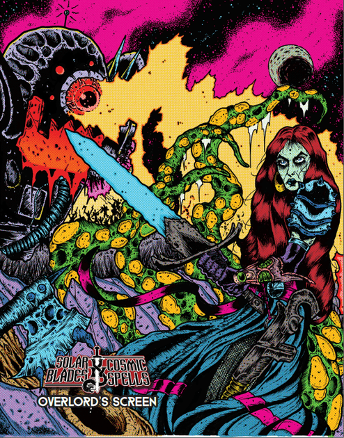Solar Blades & Cosmic Spells Overlord Screen | RPG Item | RPGGeek