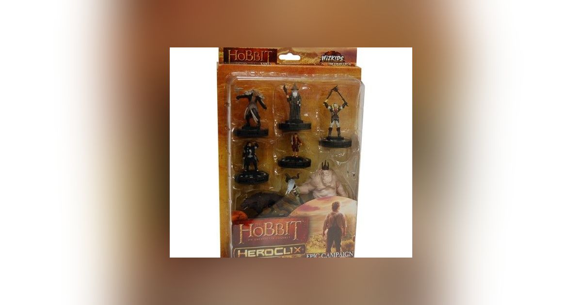 HeroClix: The Hobbit – An Unexpected Journey Epic Campaign Starter Set ...