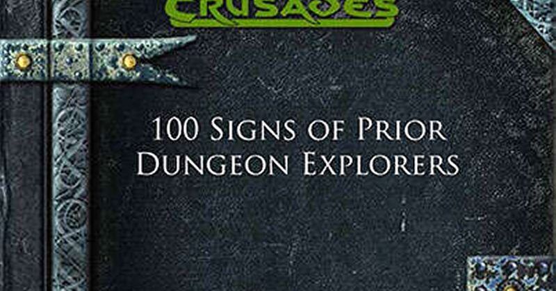 100 Signs of Prior Dungeon Explorers (C&C) | RPG Item | RPGGeek