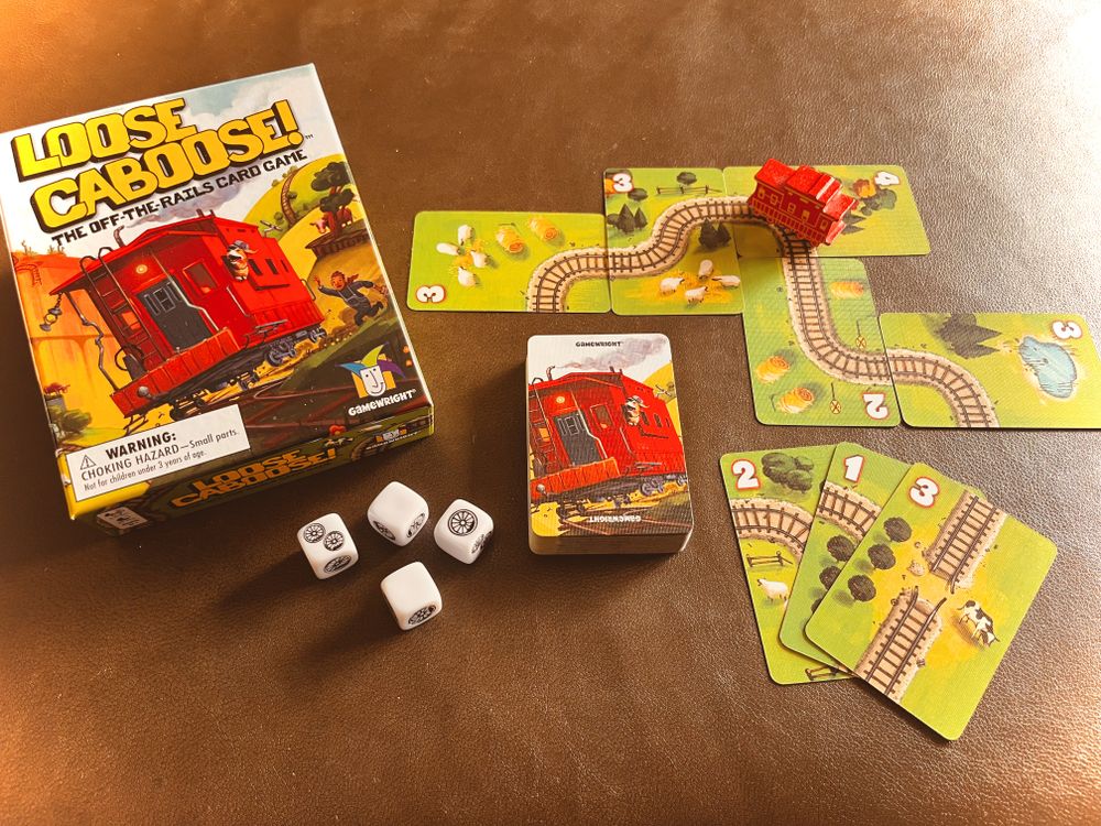 LOOSE CABOOSE – The Board Game Vault Review | Loose Caboose!