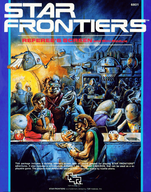 SFAC2: Star Frontiers Referee's Screen | RPG Item | RPGGeek