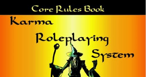 Karma Roleplaying System | RPG Item | BoardGameGeek