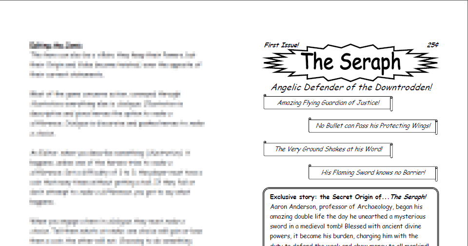 The Seraph | RPG Item | RPGGeek