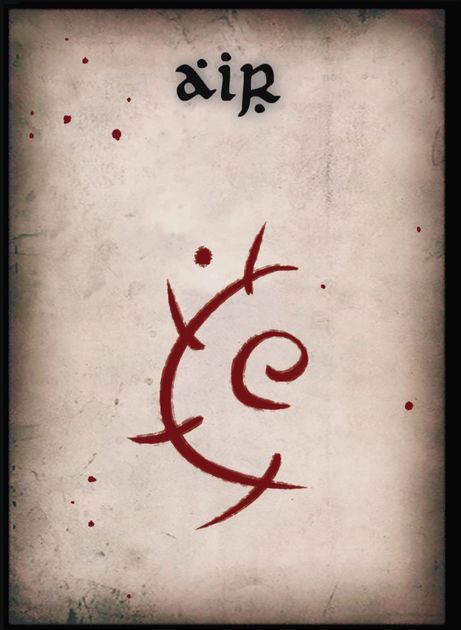 Air Spell Cards | RPG Item | RPGGeek