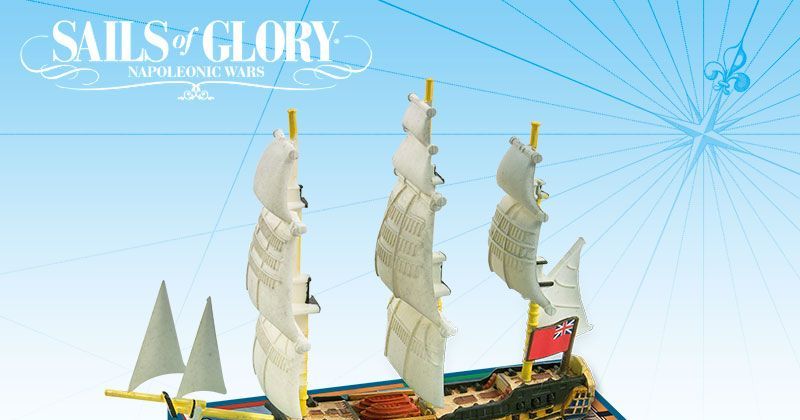Sails of Glory Ship Pack: HMS Zealous 1785 / HMS Superb 1760 | Board ...