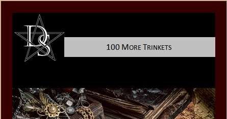 100 Monk Trinkets | RPG Item | RPGGeek