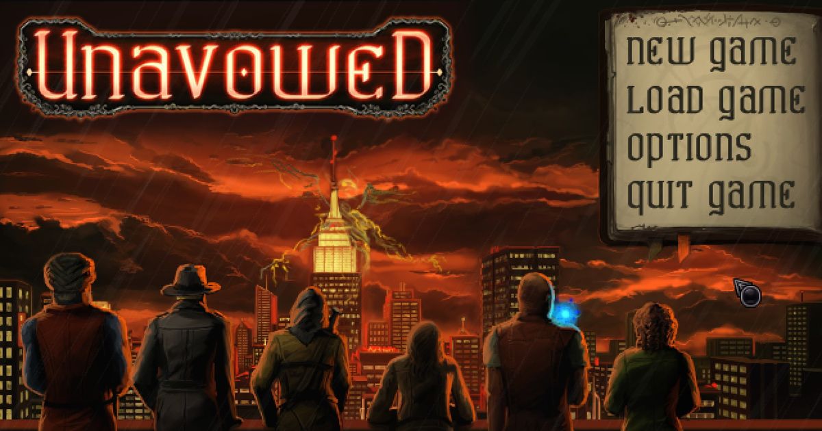 Unavowed | Video Game | VideoGameGeek