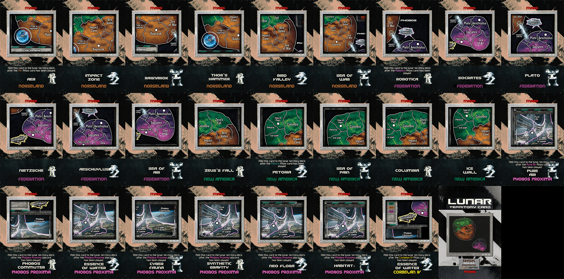 Recently updated- RISK 2210 AVP Edition - ALL FILES for 3 gameboards ...