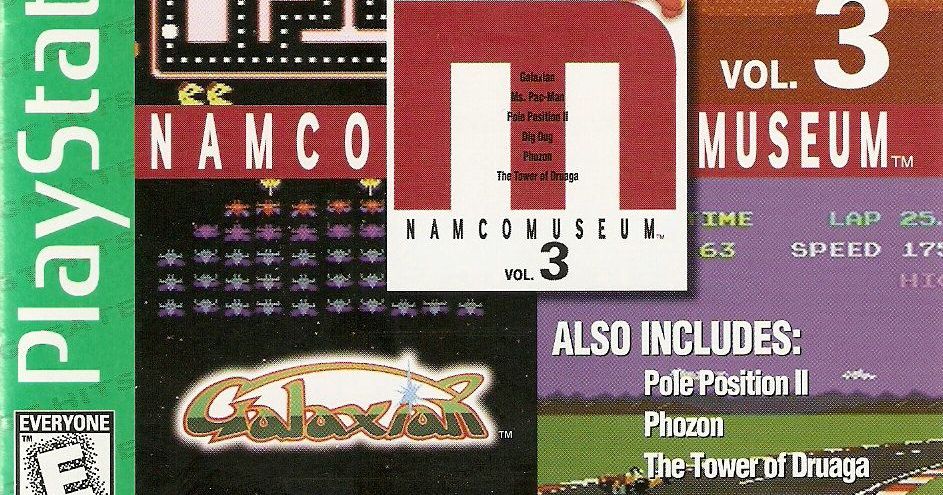 Namco Museum Volume 3 | Video Game | VideoGameGeek