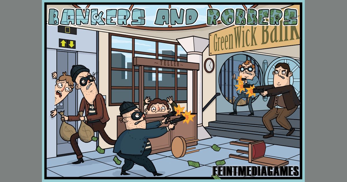 Bankers And Robbers Board Game Boardgamegeek