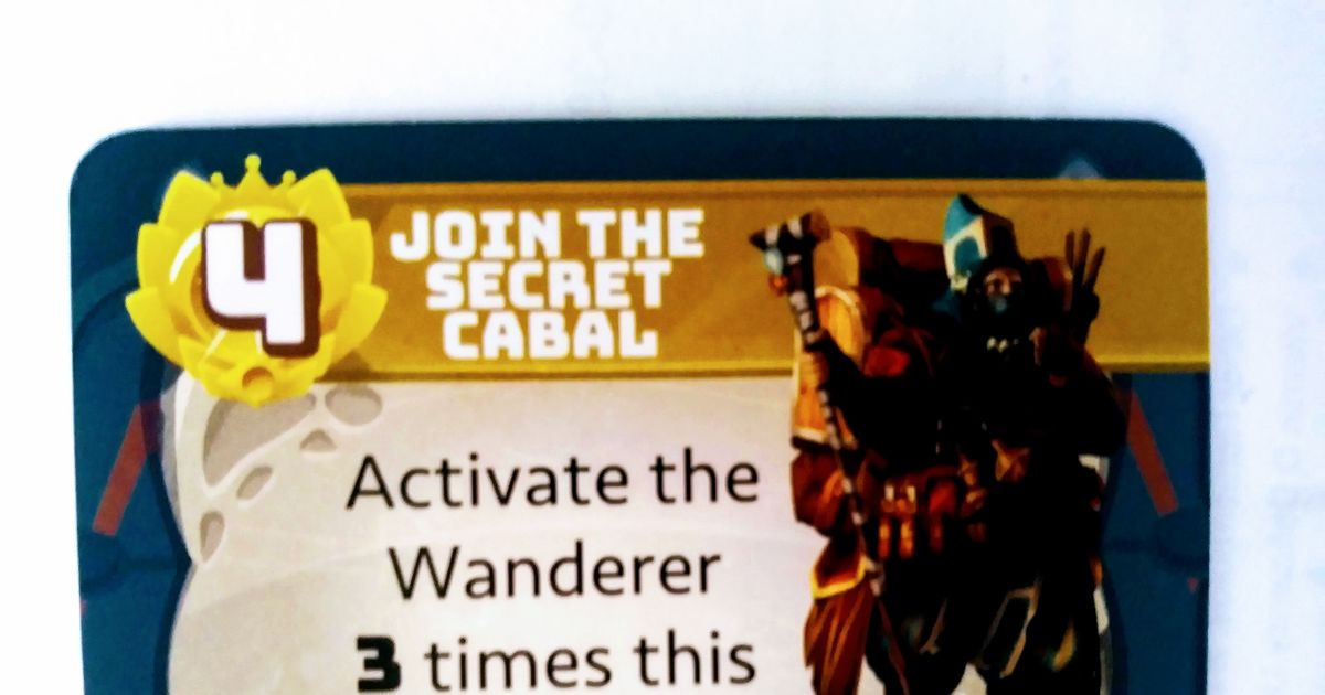 Gates of Mara: Join the Secret Cabal Promo | Board Game | BoardGameGeek